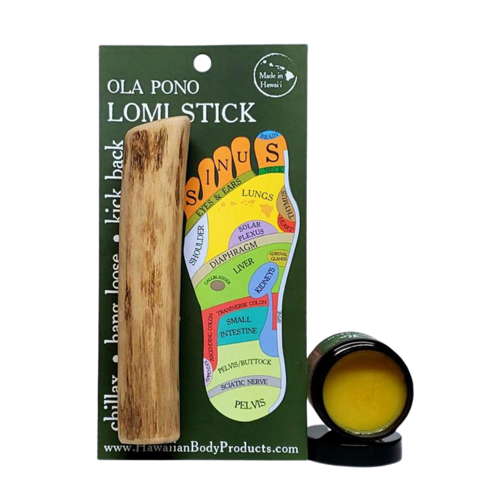 Massage Set | Lomi Stick + Lomi Balm – Hawaiian Body Products