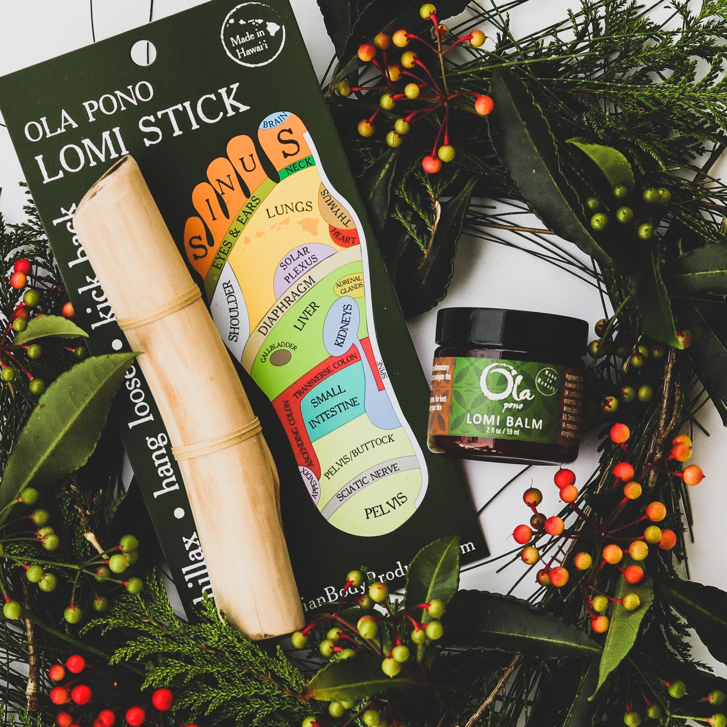 Massage Set | Lomi Stick + Lomi Balm Gift Set – Ola Tropical Apothecary