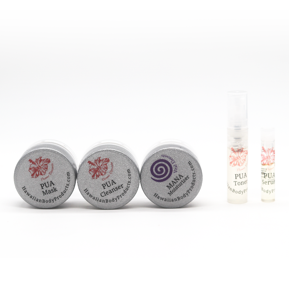 Pua Sensitive Skin One-Time Facial Set – Hawaiian Body Products